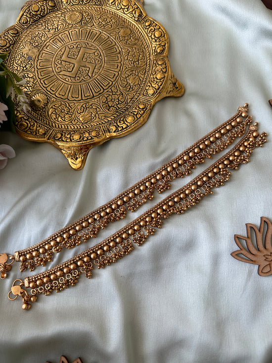Premium Bridal Heavy Anklets – Ohbyozy